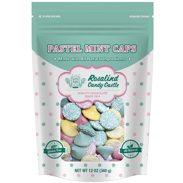 Pastel Mint Caps 12oz – Rosalind Candy Castle Fundraising Page